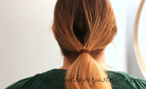 Everyday Hair: The Tucked Bun - Caffeine and Cabernet